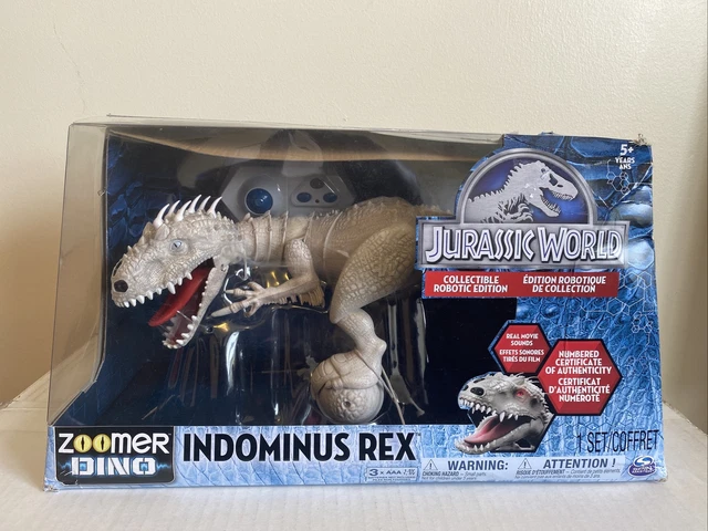 ZOOMER DINO JURASSIC World Indominus Rex Collectible Robotic Edition ...