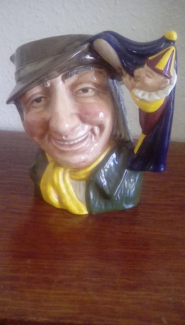 LARGE ROYAL DOULTON character jug Punch & Judy Man D6590 £45.00 ...