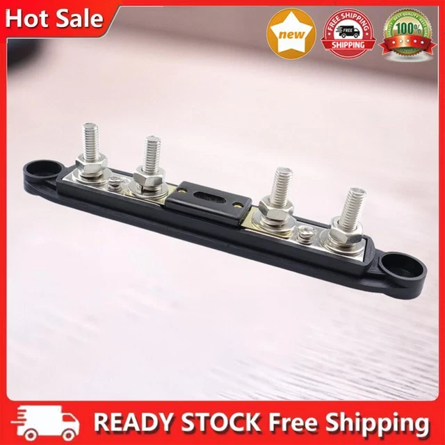 4 STUD BUSBAR Terminal Block 300A M6/M8 Busbar Power Case RV Parts Accessories £17.78 - PicClick UK