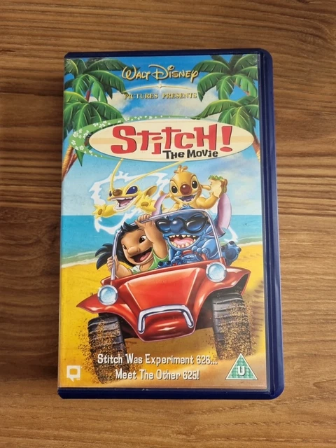 STITCH! THE MOVIE Disney VHS Video Cassette Tape Vintage Retro £4.99 ...
