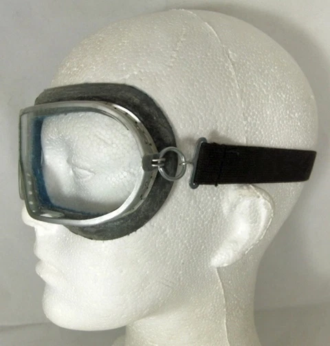 ORIGINAL SOVIET RUSSIAN Pilot Flying Aviator Tankman Moto Goggles WWII ...