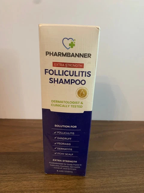 PHARMBANNER ANTI-FUNGAL SHAMPOO for Folliculitis, Dermatitis & Scalp ...