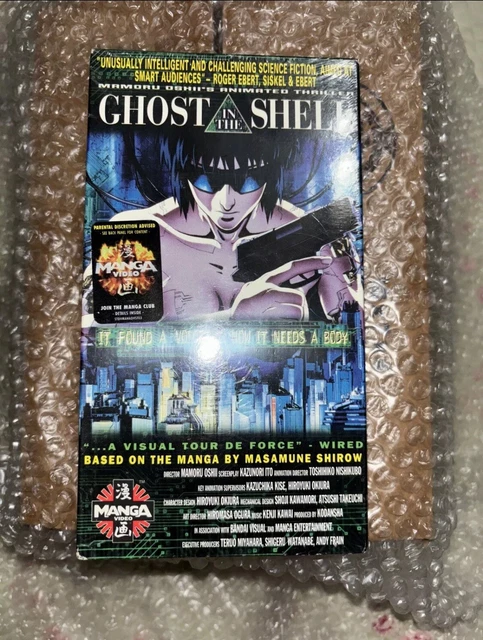 GHOST IN THE Shell (VHS, 1996, Original Japanese Dubbed English) £56.72 ...