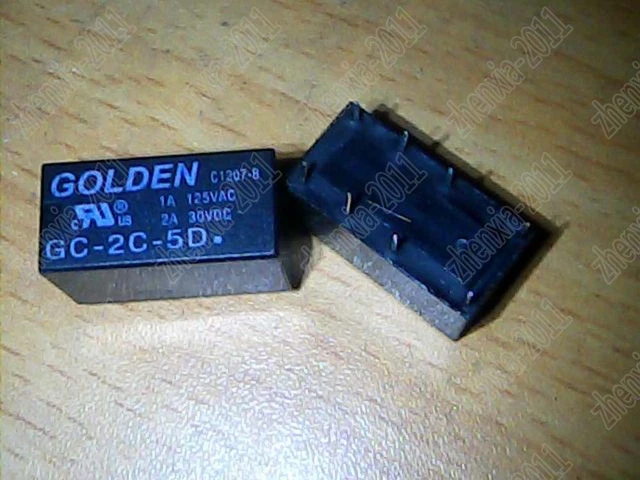2PCS NEW GOLDEN GC-2C-5D relay $6.35 - PicClick