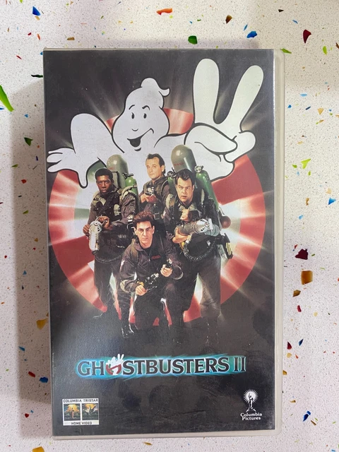 GHOSTBUSTERS II VHS Ghostbusters 2 - VHS Columbia Bill Murray Sigourney ...