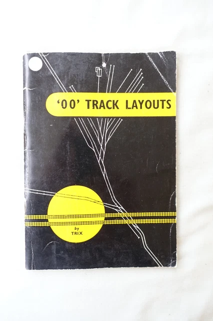 TRIX '00' TRACK Layouts 1956 Book 183 Plans Trix Twin Ttr Good ...