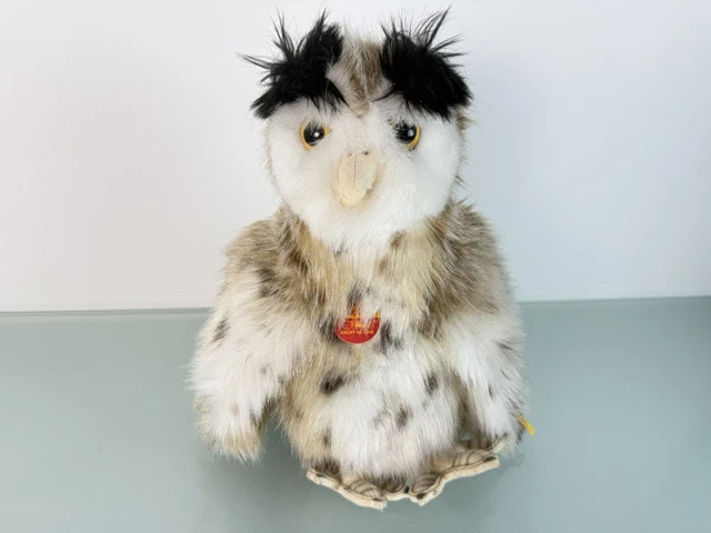 STEIFF TIER 072139 Hibou 30 cm. Excellent état EUR 139,48 - PicClick FR