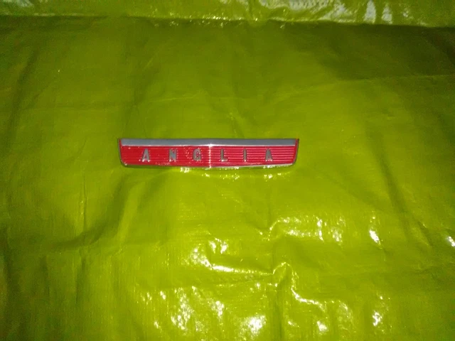 FORD ANGLIA 105E saloon (1959-1967) repro front panel badge £9.99 ...