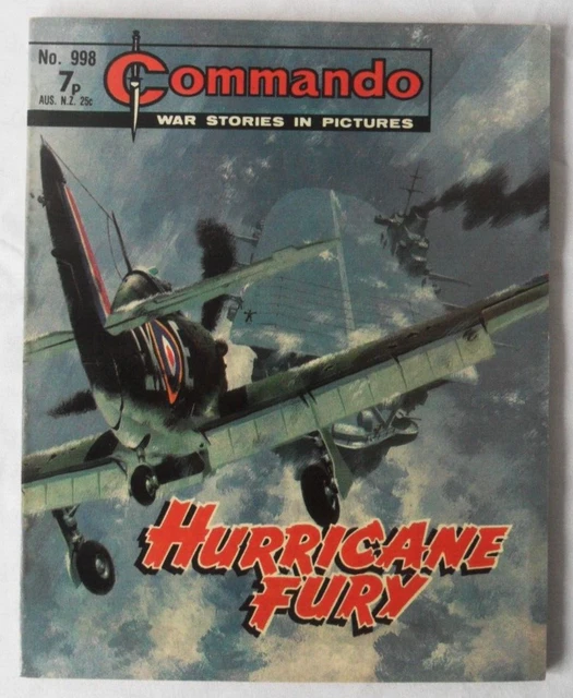 COMMANDO COMIC. HURRICANE Fury. Issue No. 998 EUR 9,43 - PicClick IT