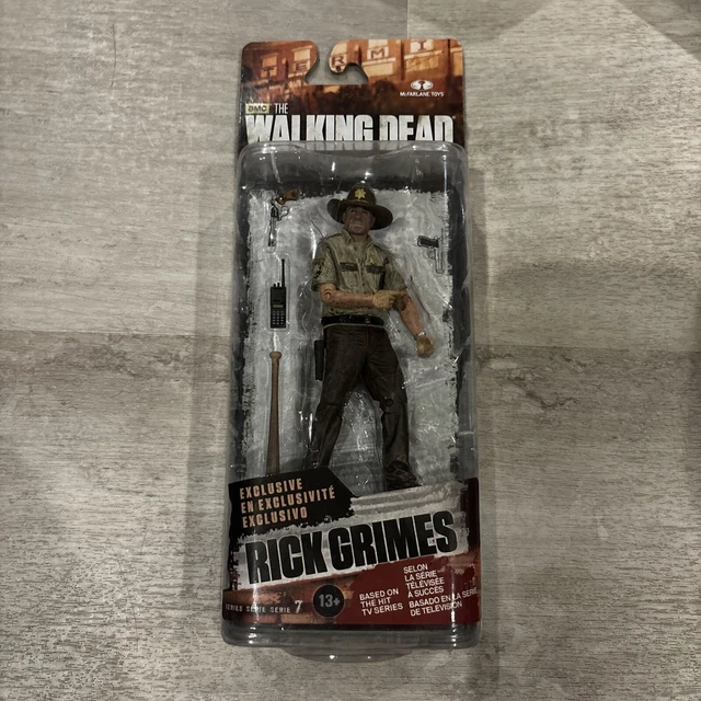RICK GRIMES WALKING Dead Series 7 Action Figure SEALED McFarlane Toys ...
