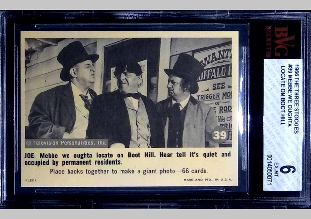 1966 THE THREE Stooges #39 - Mebbe We Oughta Locate On Boot Hill - BVG ...
