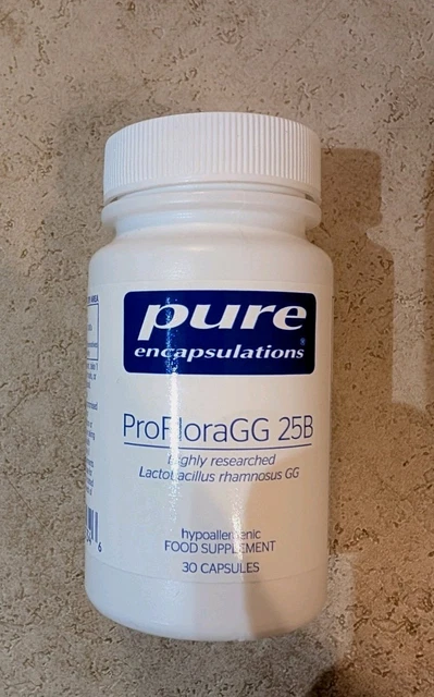 PURE ENCAPSULATIONS PROFLORAGG 25B Supplements (Lactobacillus Rhamnosus ...