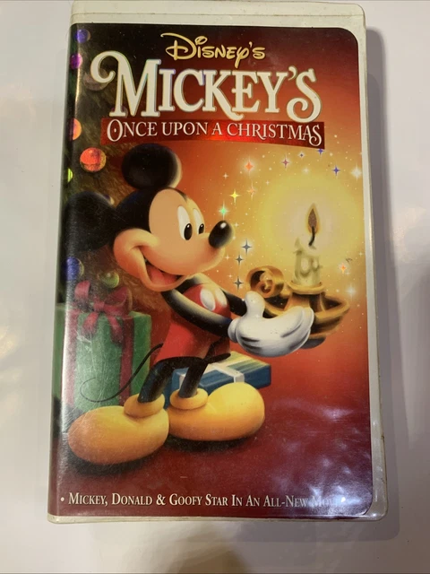 MICKEYS ONCE UPON a Christmas (VHS, 1999) Clamshell $18.02 - PicClick CA