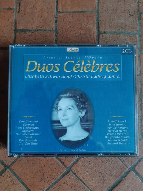 CD DUOS CELEBRES Airs d'opéras 2 CD BEL 6001 EUR 4,00 - PicClick FR
