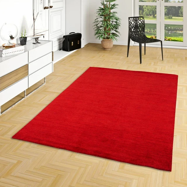 NATUR TEPPICH INDO Gabbeh Ella Rot EUR 99,90 - PicClick DE