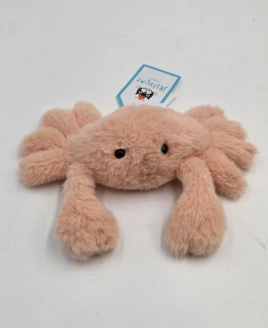ADORABLE JELLYCAT FLUFFY Crab 15cm, NWT & Dust Bag, Brand New £19.67 ...
