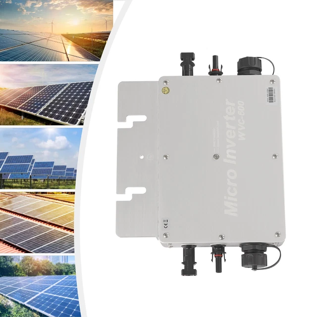 WVC 600W MPPT WIFI Solar PV Grid Tie Micro Inverter DC to AC Waterproof ...