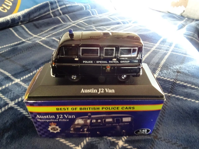 ATLAS, BEST OF British Police Cars, Austin J2 Van, MET POLICE, échelle ...