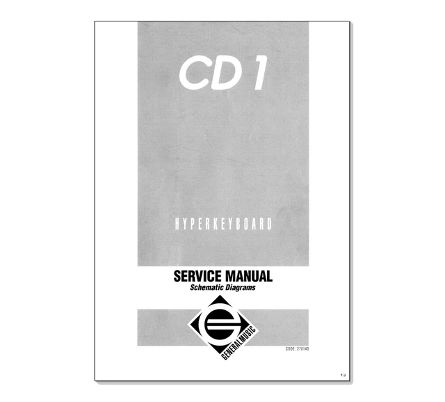 GEM DSK-8 SERVICE Manual repair Schema elettrico Schematic diagrams ...