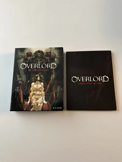 OVERLORD: THE COMPLETE Series Blu-ray/DVD 4-Disc Set Limited Edition w Art Cards EUR 234,25 ...