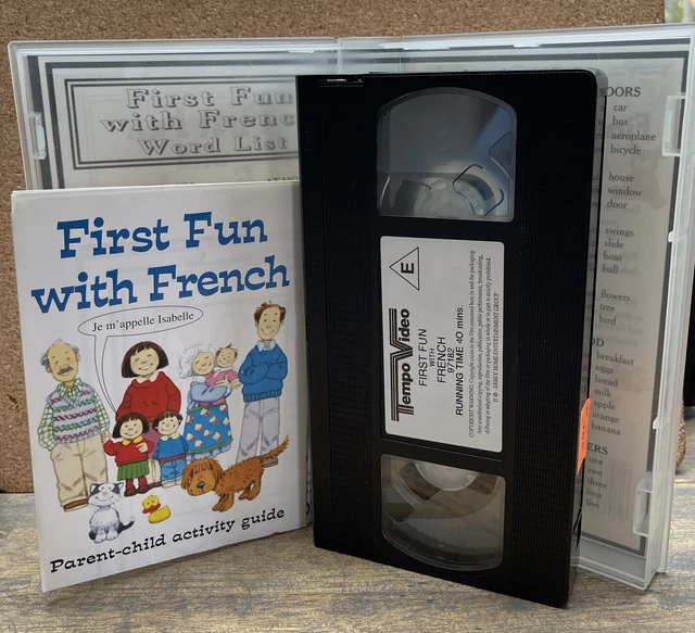 FIRST FUN WITH French (Vhs Tape) £5.50 - PicClick UK