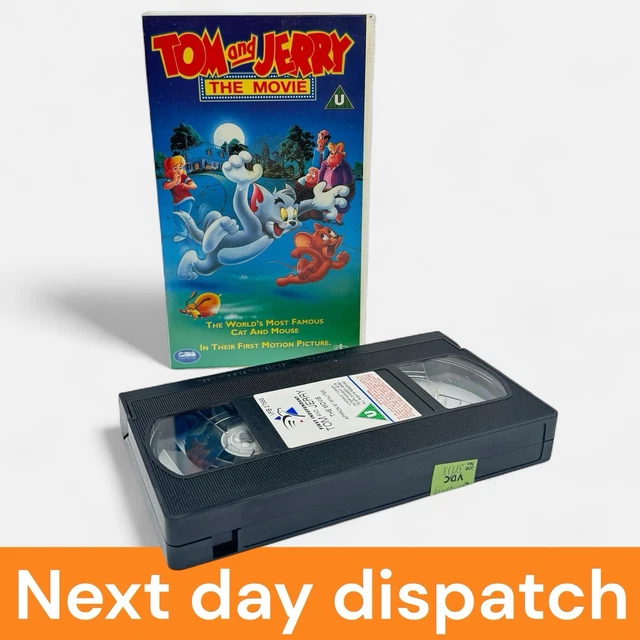 TOM AND JERRY The Movie VHS Tape 1993 First Independent Warner Home ...