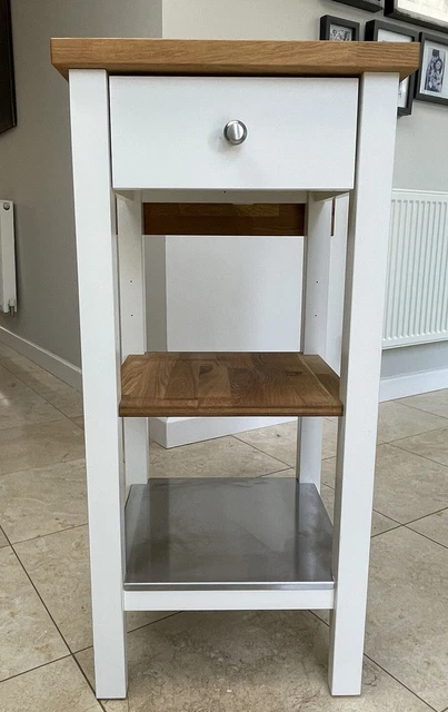 IKEA STENSTORP Kitchen Trolley/Butchers Block /Island. White/Oak ...