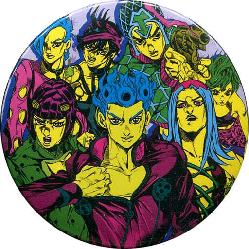 BADGE CHARACTER COLLECTION Yellow Skin Jojo’S Bizarre Adventure Part 5 ...