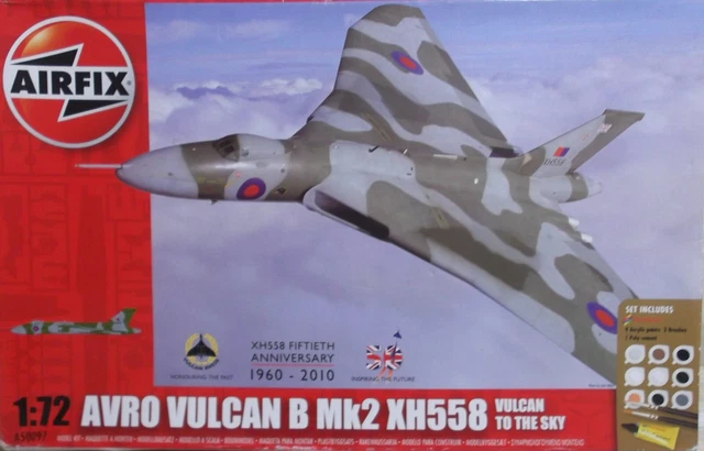 AVRO VULCAN B.2 XH558 +++ 1/72 SCALE KIT by AIRFIX +++ £45.00 - PicClick UK