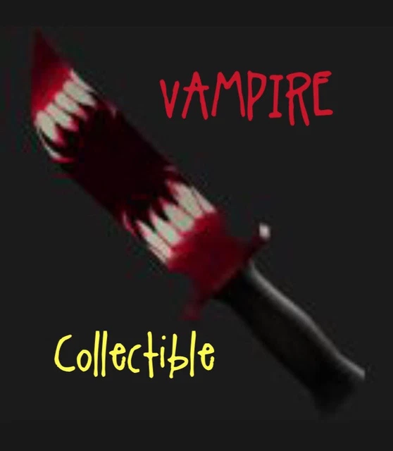 MM2 VAMPIRE COLLECTION LIVRAISON SUPER RAPIDE EUR 1,56 - PicClick FR