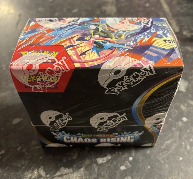 POKÉMON TCG MEGA Evolution Chaos Rising Booster Box - Brand New ...