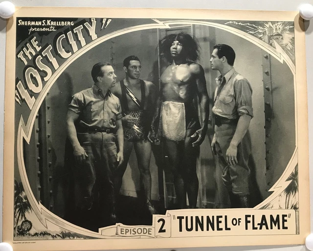 ORIGINAL SERIAL LOBBY CARD - THE LOST CITY (a) - 1935 – scene card – Ch ...