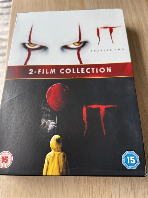 IT: 2-FILM COLLECTION DVD (2020) Bill Skarsgård, VGC Freepost In Uk £5. ...