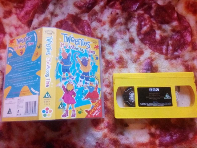 TWEENIES: IT'S MESSY Time (UK VHS, 2002) £3.99 - PicClick UK