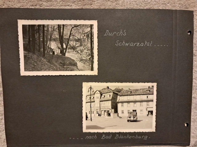 FOTOS 1939 BAD Blankenburg Saalfeld Königsee Schwarzburg Stausee Das ...