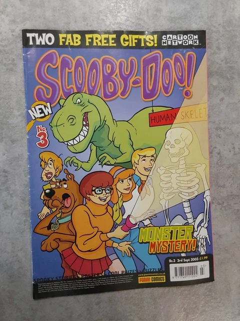 SCOOBY-DOO MAGAZINE ,CARTOON Network , Issue No. 3 , 3rd Sept 2003 £1.75 - PicClick UK