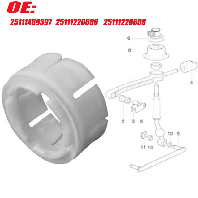 GEAR LINKAGE SELECTOR Bush Repair Kit For BMW E30 E36 E46 E90 E91 E92 ...