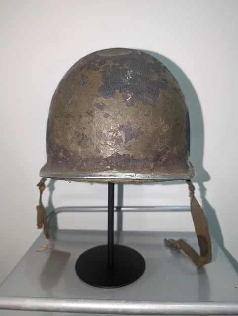 GENUINE USGI WW2-ERA M1 Helmet W/ Vietnam-Era Liner £117.86 - PicClick UK