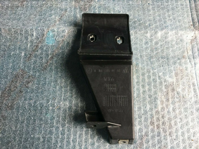MERCEDES ML350 W166 Rear Bumper Left Side Mount Bracket Support Oem ...