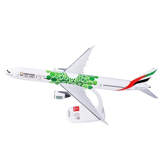 EMIRATES SCALE 1-200 model Boeing B777-300ER Expo 2020 #02 A6-EPU ...