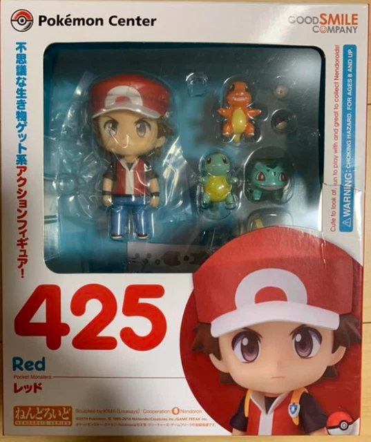 FIGURINE D'ACTION POKÉMON Nendoroid 425 "Rouge" Goodsmile Pokemon ...