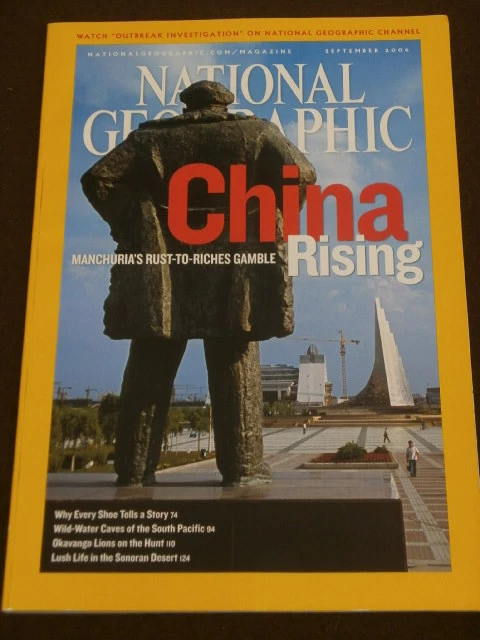 NATIONAL GEOGRAPHIC - China Rising - Sept 2006 £7.49 - PicClick UK