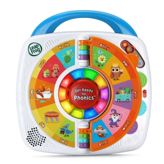 LEAP FROG TOY Get Ready For Phonics Spin & Learn 18 Months Plus Play ...