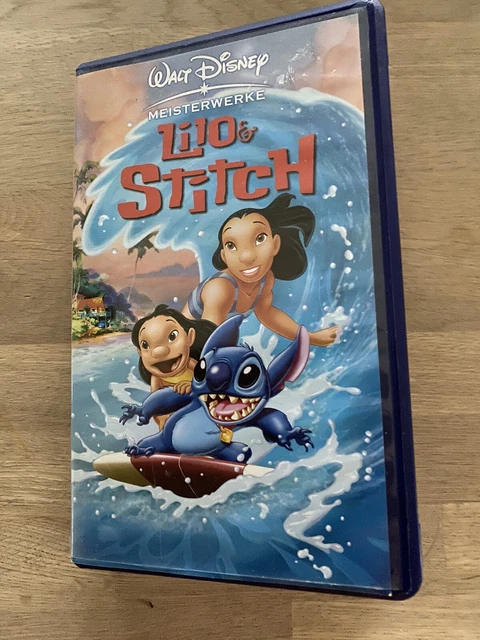 WALT DISNEY MEISTERWERKE Lilo & Stitch VHS Video Kassette Videokassette Hawaii F EUR 2,90 ...