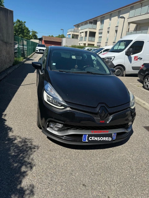 RENAULT CLIO 4 RS EDC TROPHY 220 Stickers Autocollants Parechoc Front ...