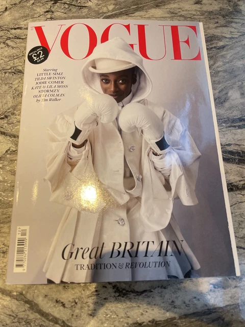 BRITISH VOGUE MAGAZINE December 2023: LITTLE SIMZ Collectors Cover £4. ...