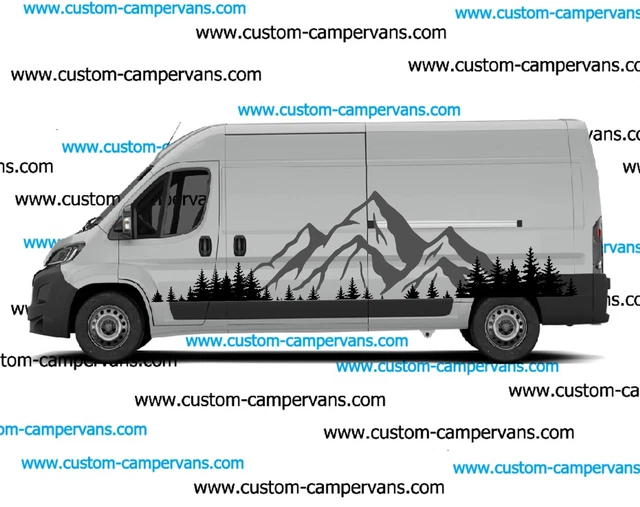 (NO.1043) CAMPER VAN GRAPHICS MOTORHOME STICKERS GRAPHICS DECALS ...