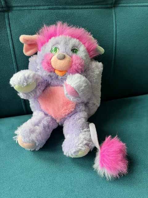 VINTAGE POPPLES PRETTY Bit Purple 8” Plush Toy 1986 Mattel £24.99 ...