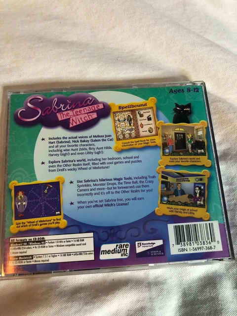 SABRINA THE TEENAGE Witch - Melissa Joan Hart - Game for PC or Mac $33. ...