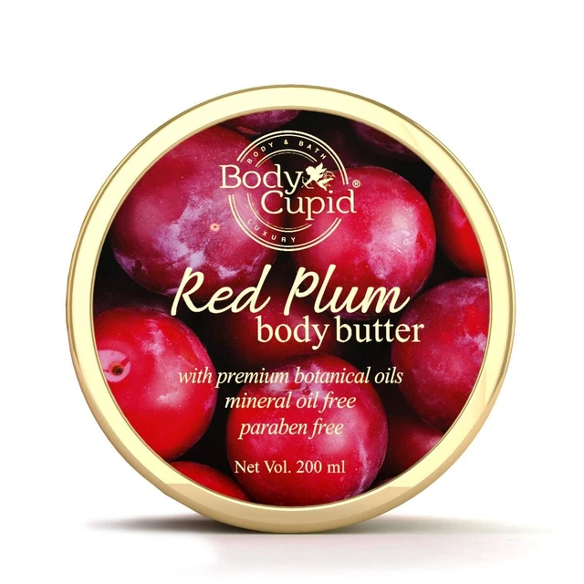 BODY CUPID ROUGE Prune Beurre Corporel avec Vitamine C & Karité - 200 ...